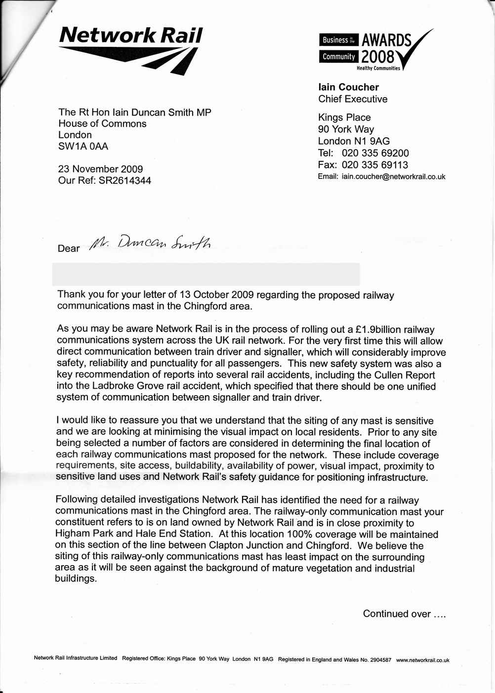 Highams Park Forum - News (2009)